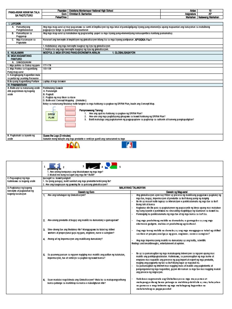 Week 1 Day 1 | PDF