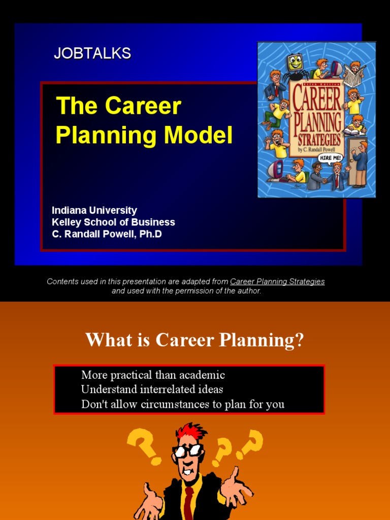 The Career Planning Model: Jobtalks | PDF | Business | Psychological ...