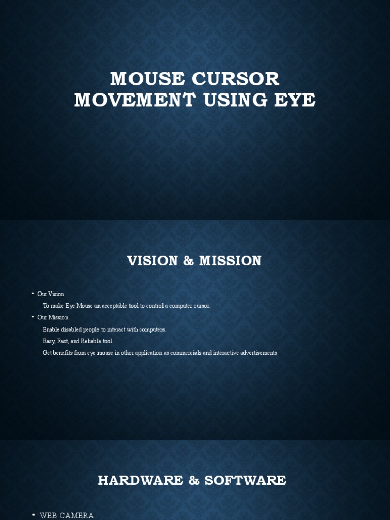 Eye-Controlled Mouse for Accessibility | PDF