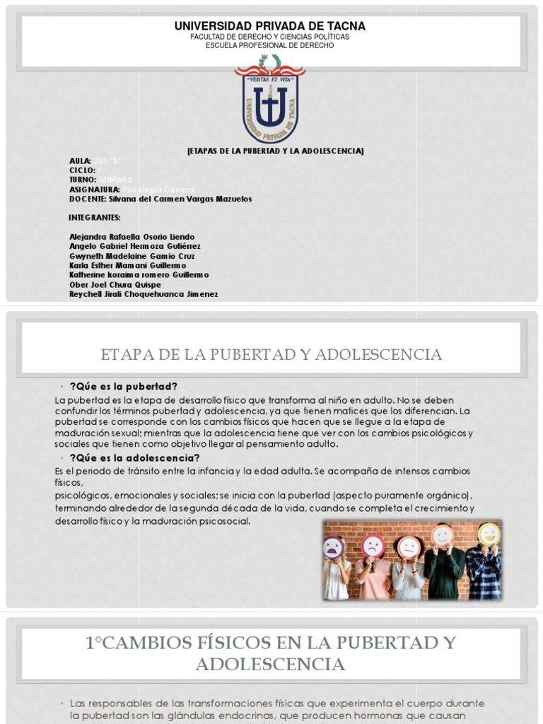 Pubertad y Adolescencia | PDF | Pubertad | Adolescencia