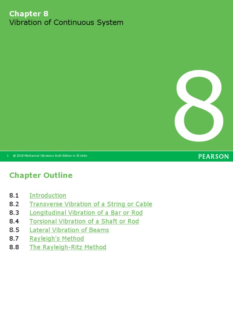 Chapter 6 Vibration of Continuous System | PDF | Normal Mode | Waves