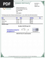 Acceptance Checklist Dry Ice en | PDF | Business