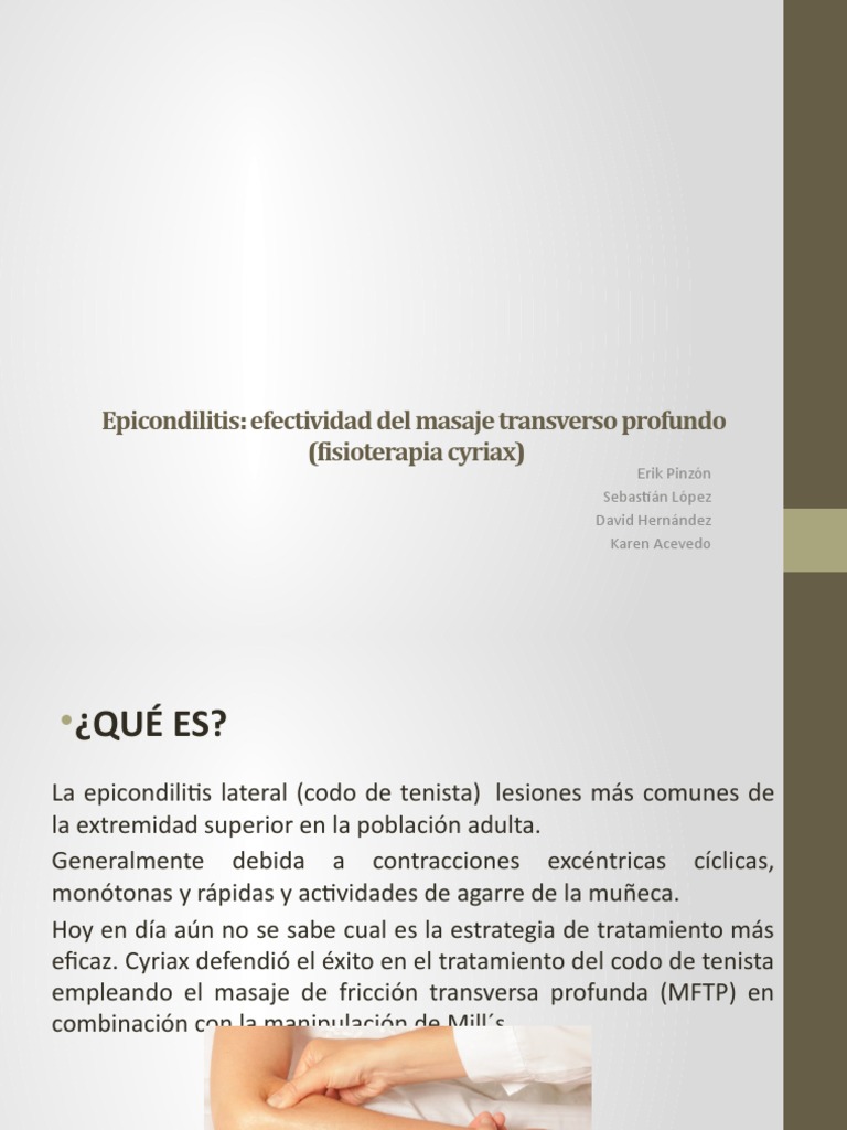 Cyriax | PDF | Masaje | Dolor