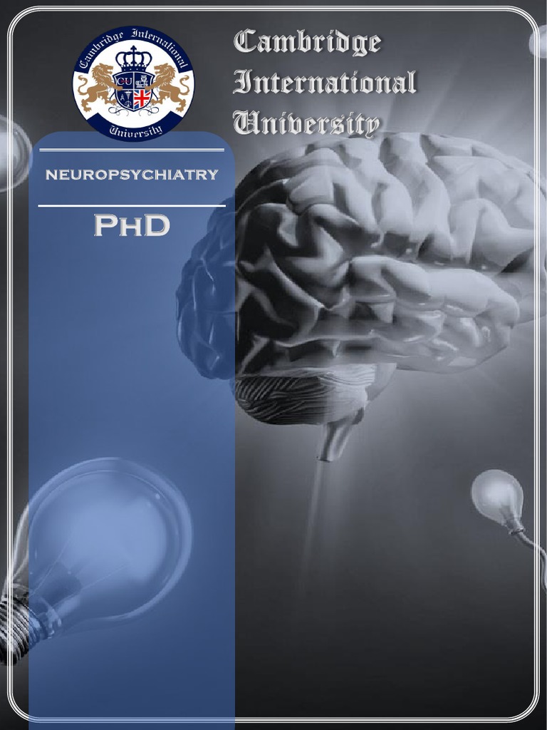 Neuropsychiatry - PHD | PDF | Neurología | Enfermedades y trastornos