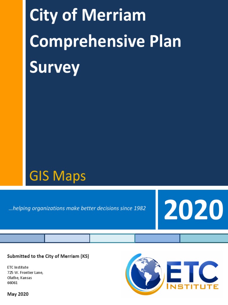 GIS MAPS - City of Merriam Comprehensive Plan Survey Final Findings ...
