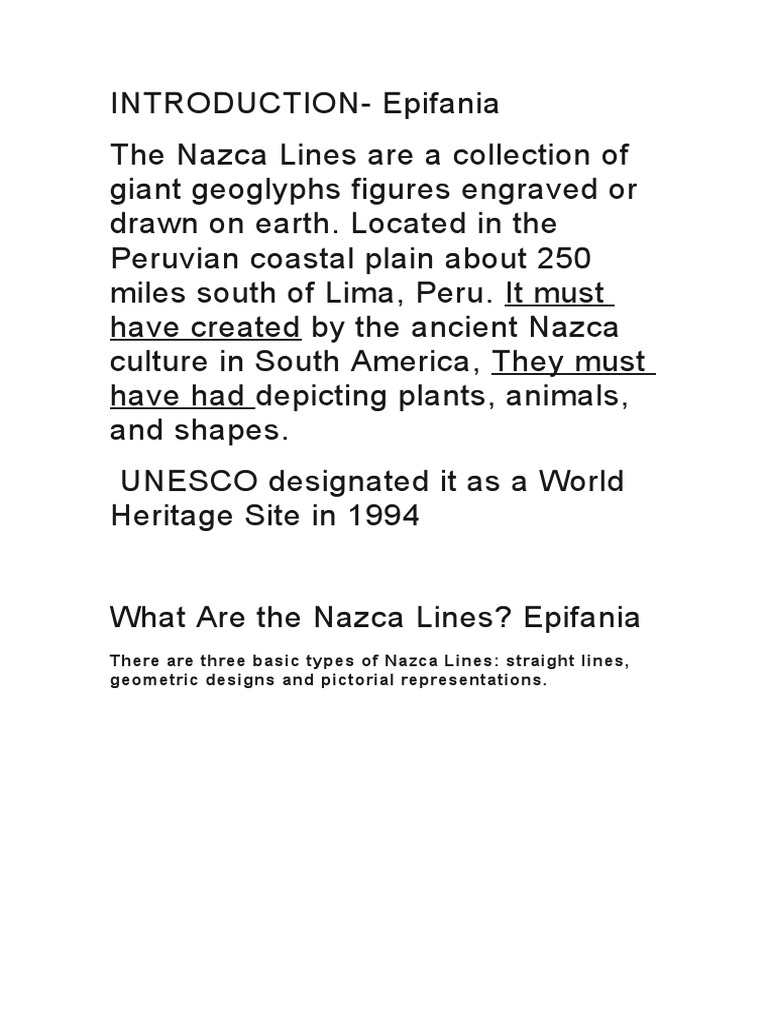 What Are the Nazca Lines | PDF | Nature