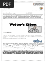 IGCSE English 0500 Journal Writing | PDF | Thought | Feeling