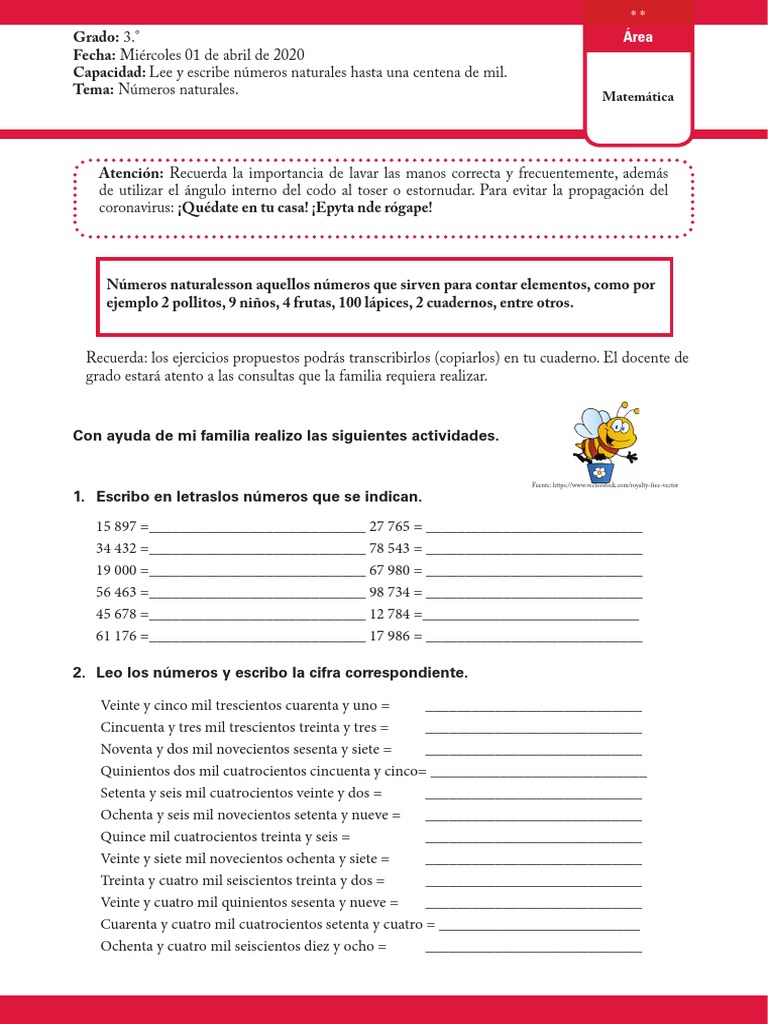 3ro. Grado - Lee y Escribe | PDF | Agitación | Ocio
