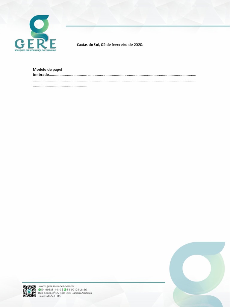 Modelo de Timbre | PDF