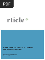 Choosing The Project Strategy EPCM EPC PMC Bilfinger Tebodin | PDF | Procurement | Engineering