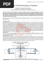 Muskingum Method for Flood Wave Simulation | PDF | Mathematical ...