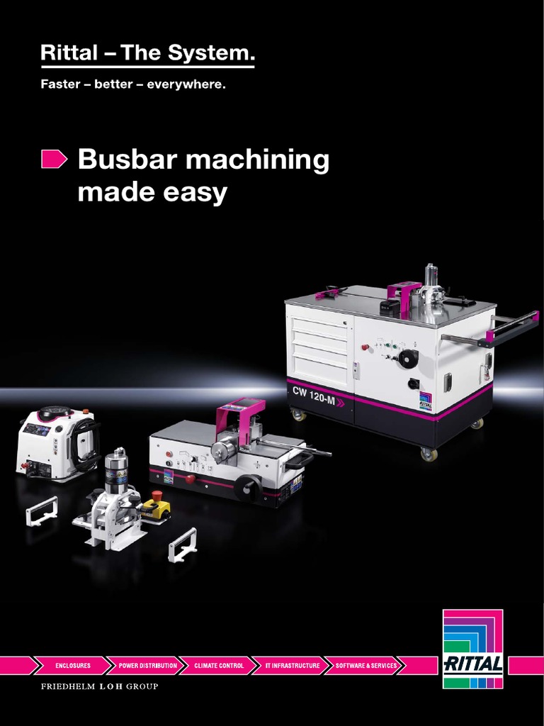 Rittal Busbar Machining Made Easy 5 4635 | Download Free PDF ...