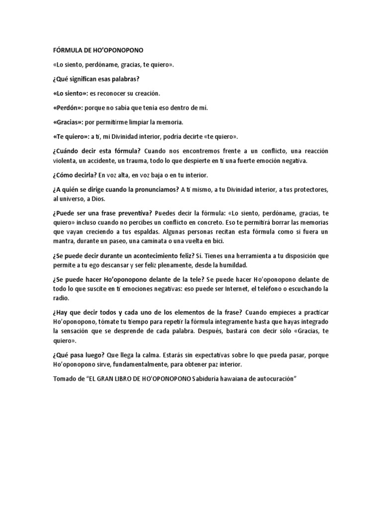 Fórmula de Ho | PDF