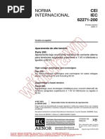 (Ex) Une-En Iec 62271-200 2025 | PDF | Aislador (Electricidad) | Electricidad