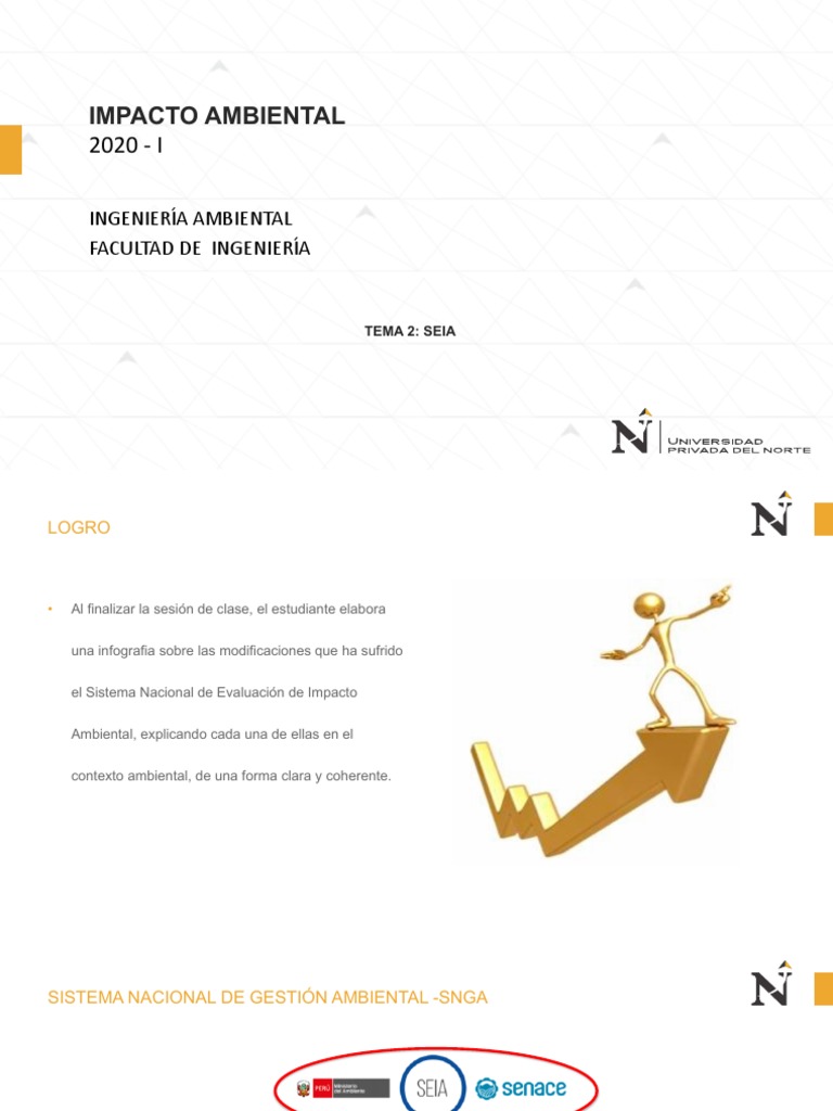 Clase 02 SEIA | PDF | Evaluación de impacto ambiental | Entorno natural