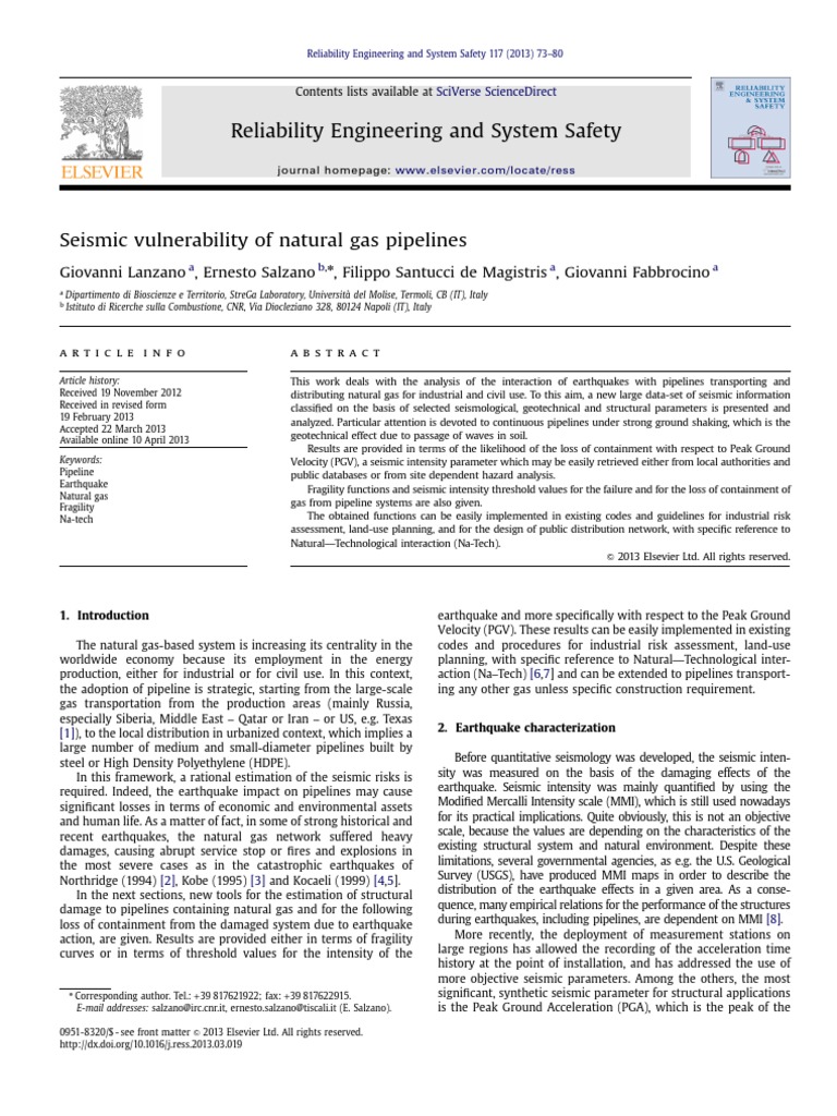 Reliability Engineering and System Safety | Download Free PDF ...