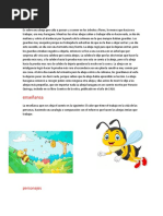 La Abeja Haragana Cuento | PDF