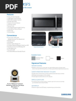 Menumaster RCS511TS Microwave Overview | PDF | Countertop