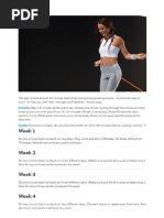 TapouT XT - Workout Calendar | PDF