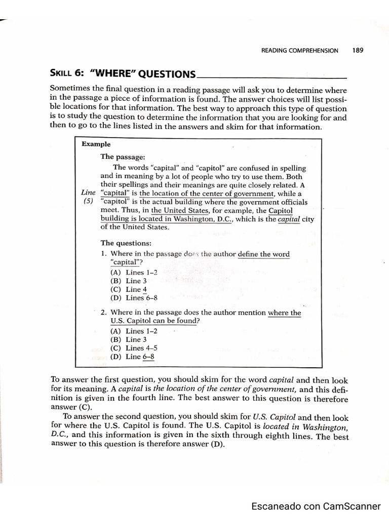 Skill 6 | PDF