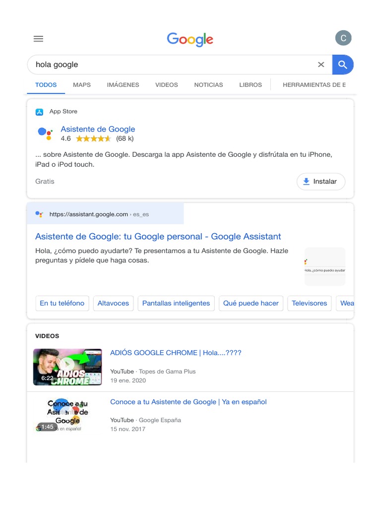 Hola Google - Buscar Con Google | PDF | Android (sistema operativo ...