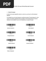 Eyoyo BT 2D Barcode Scanner. User Manual. Model - Youtube | PDF ...