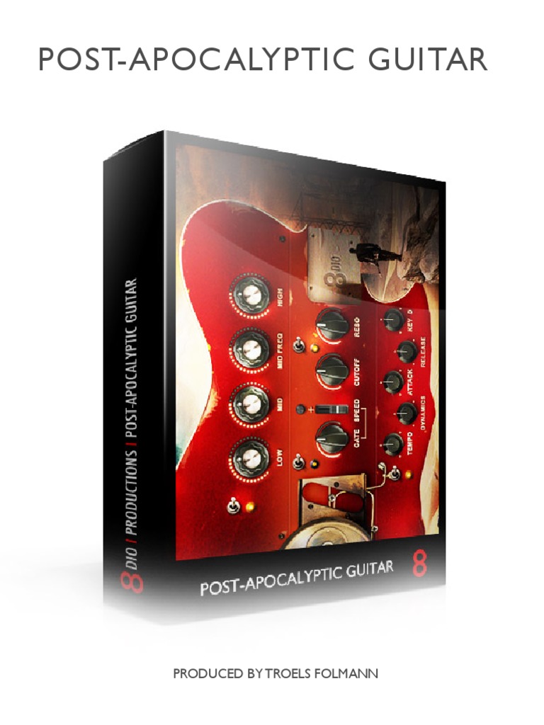 8dio Post Apocalyptic Guitar Read Me PDF | PDF