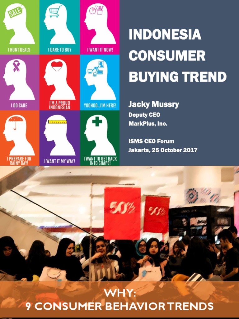Indonesia Consumer Buying Trend: Jacky Mussry | PDF | Consumerism ...