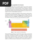Filas Horizontales en la Tabla Periódica | PDF | Elementos químicos | Ion