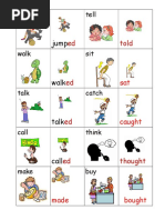 Printable Action Verb Flashcards | PDF