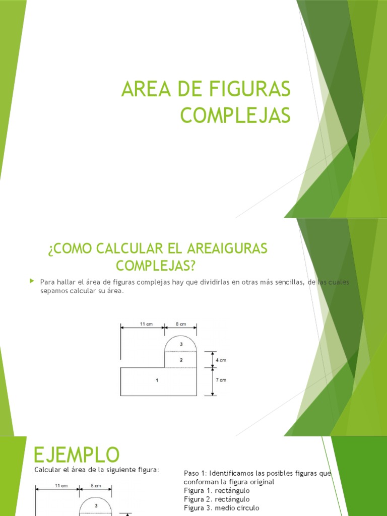 Area de Figuras Complejas | PDF