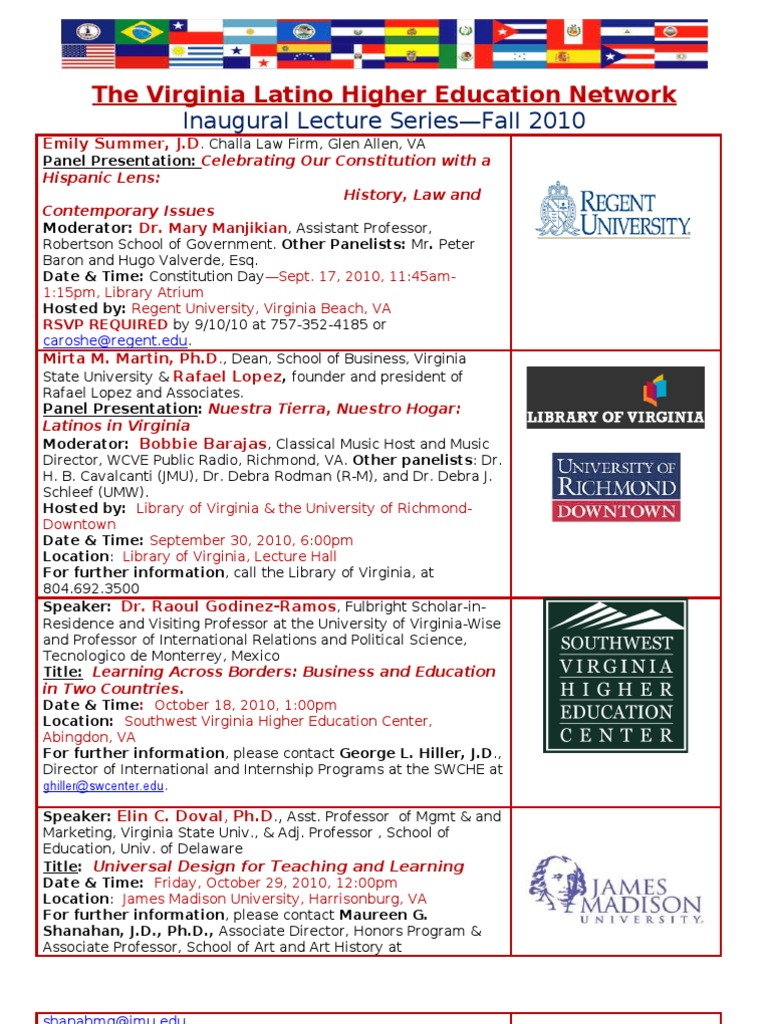 LECTURE Flyer Fall | PDF