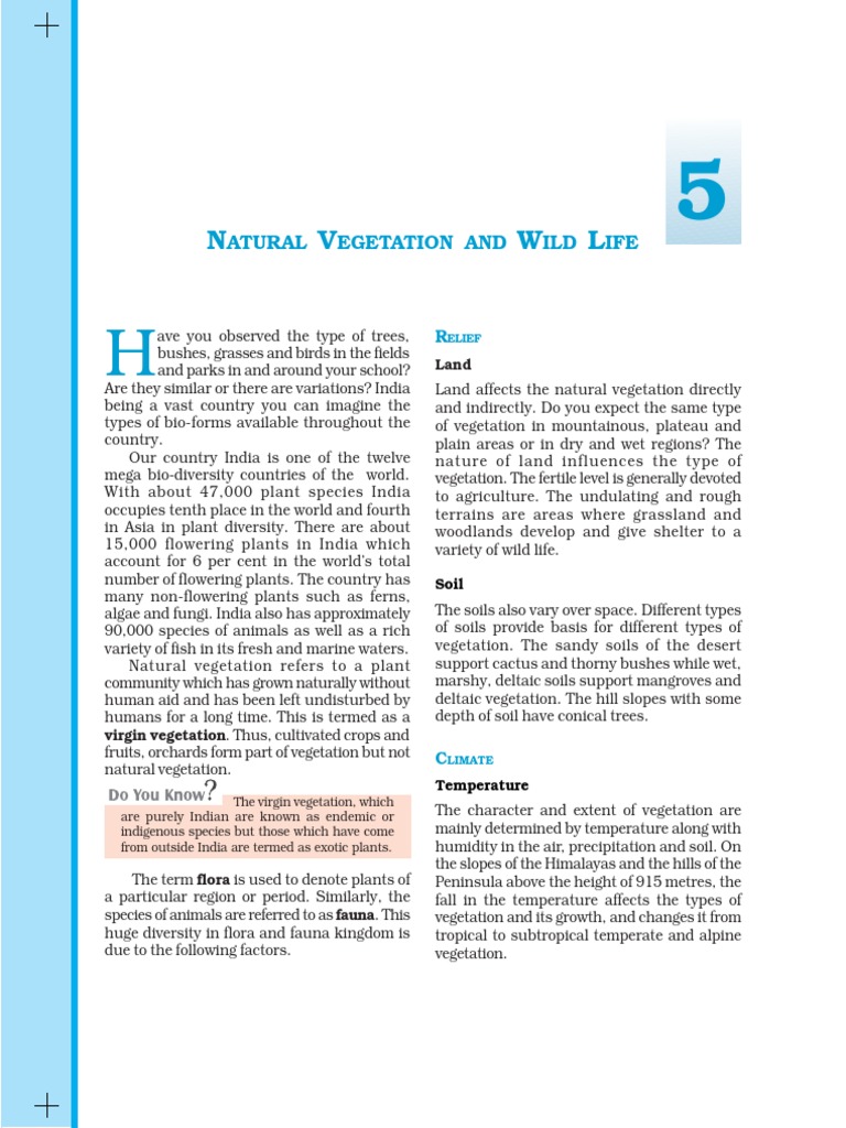 NCERT Books For Class 9 Geography Chapter 5 PDF | PDF | Subtropics ...