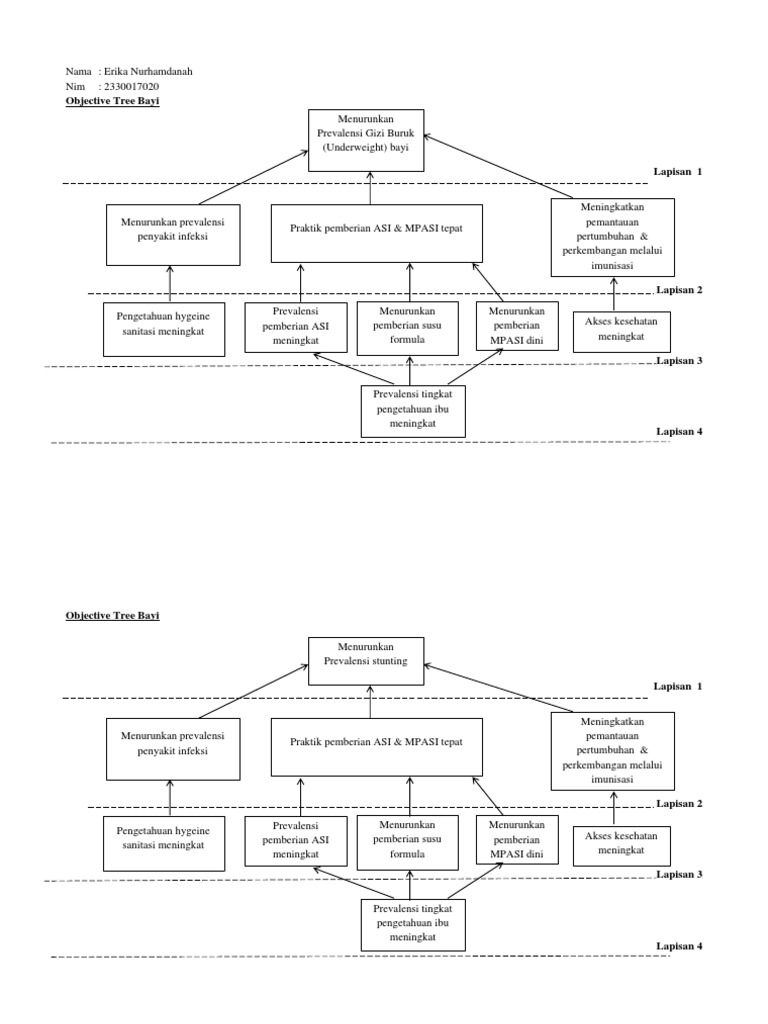 Objective Tree Gizi | PDF