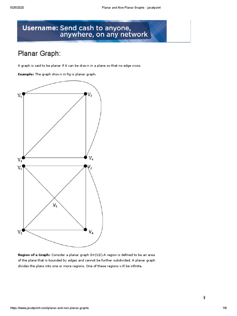 Understanding Planar and Non-Planar Graphs | PDF | Vertex (Graph Theory ...