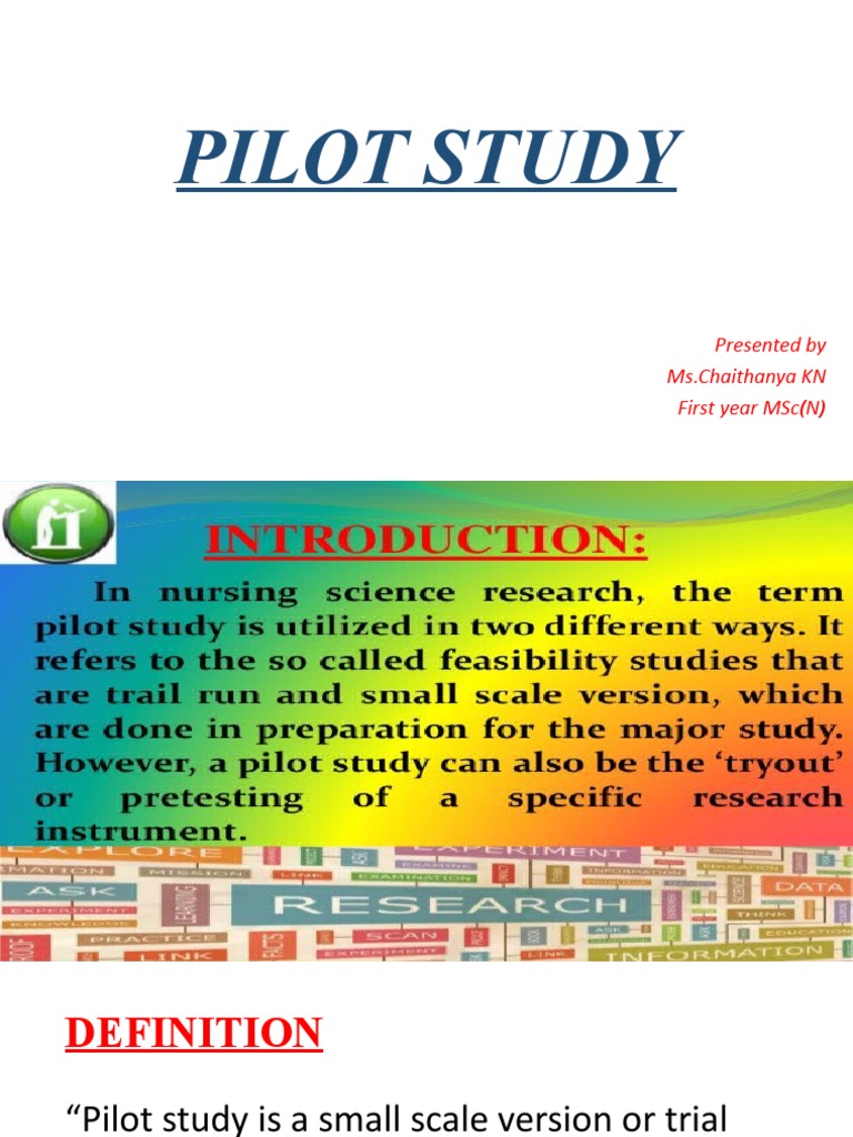 Pilot Study | PDF | Survey Methodology | Insomnia