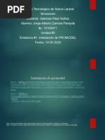 Tarea 2 - Manual de Uso Simulador ProModel Student | PDF | Ventana ...
