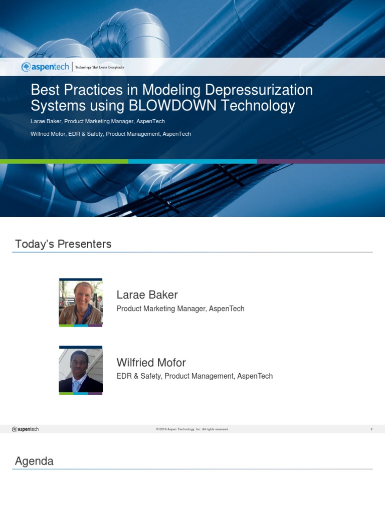 Depressurization Systems Using BLOWDOWN Technology - Sept 2018 FINAL | PDF | Nature