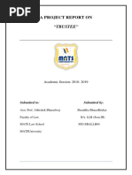 J417 Trustee Acceptance Form | PDF | Trustee | Common Law