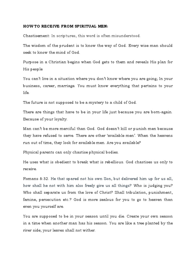 Receiving Spiritual Guidance Effectively | PDF | God | Religious Belief ...