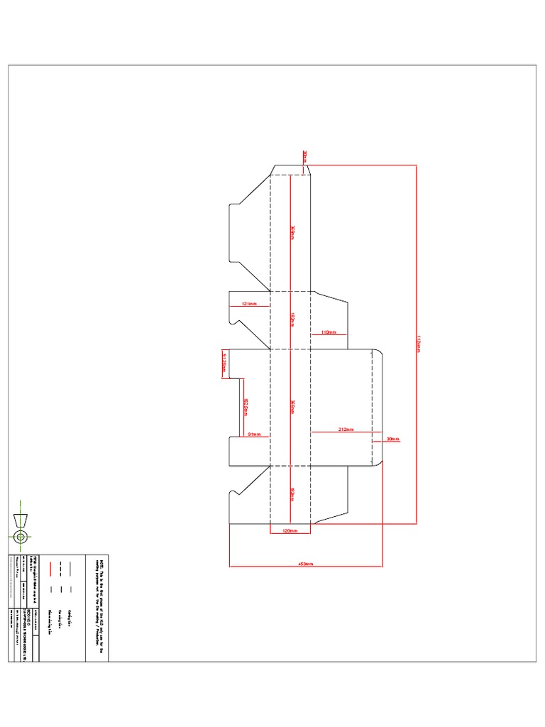 Monginis E-Fluted Snap Lock Bottom Box KLD | PDF