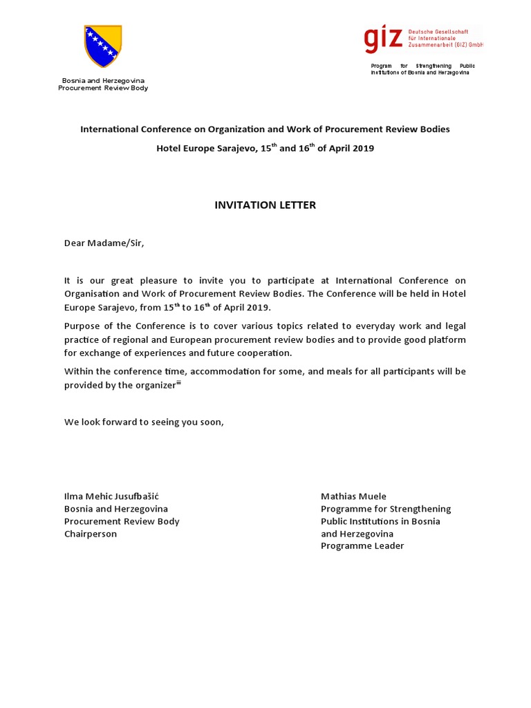 PRB Conference 2019 Invitation | PDF