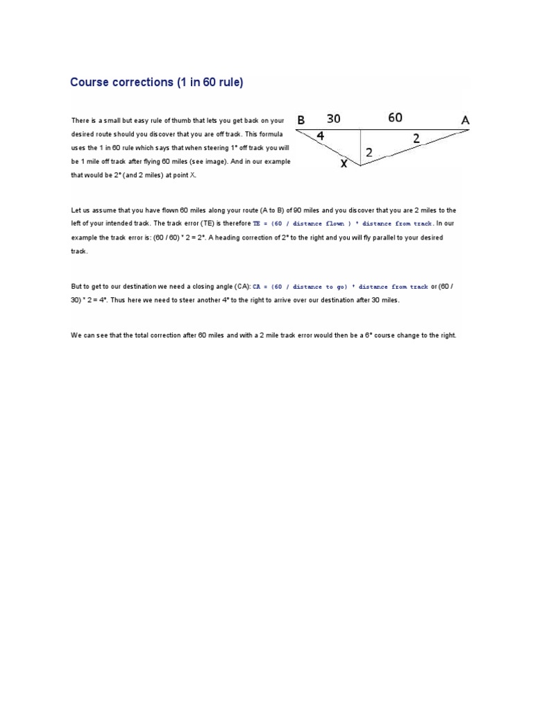 Basic Air Navigation | PDF