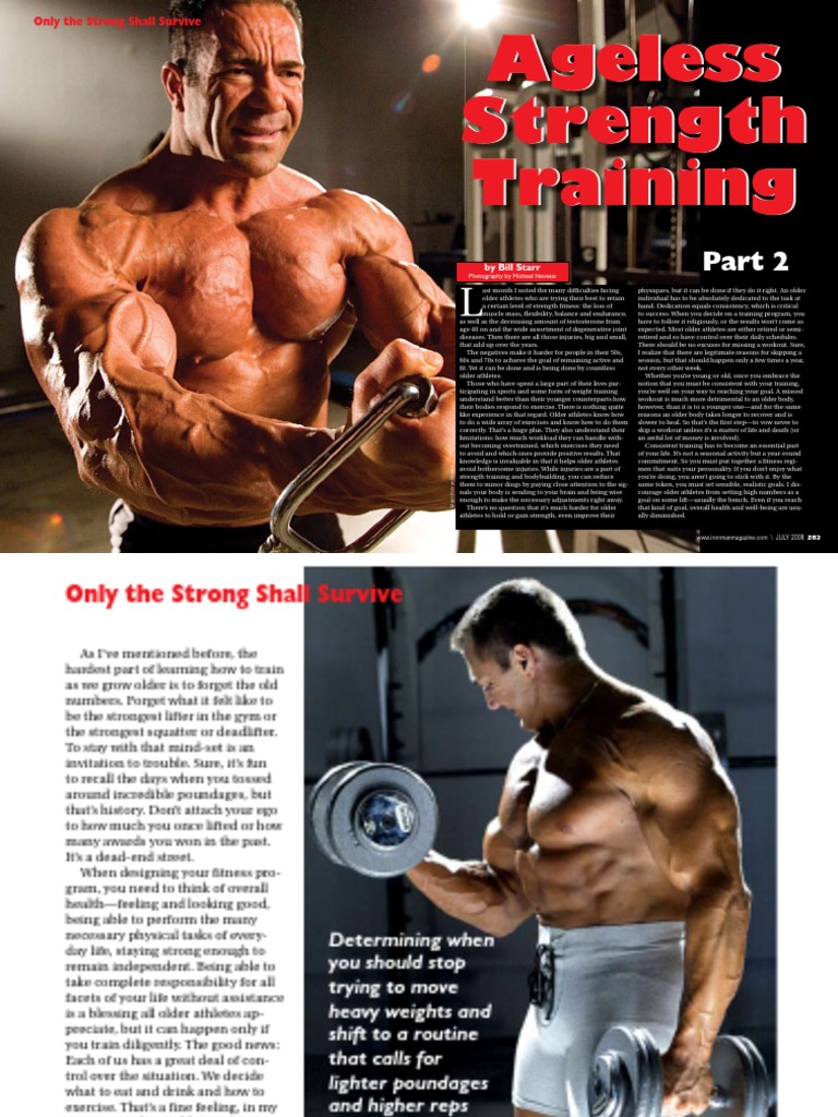 Bill Starr - (IM) - Ageless Strength Training 2 | PDF | Muscle ...