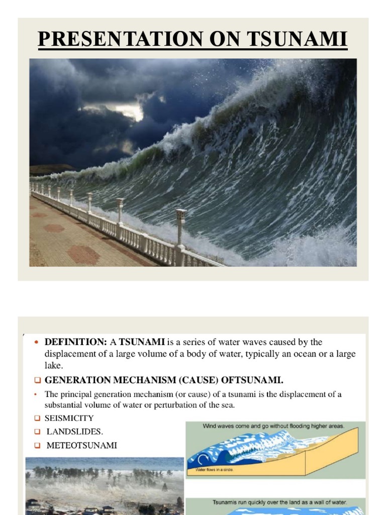Tsunami Presentation | PDF