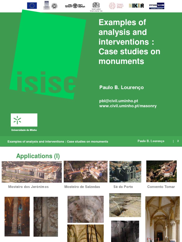 11 - Case Studies On Monuments PDF | PDF | Structural Engineering ...