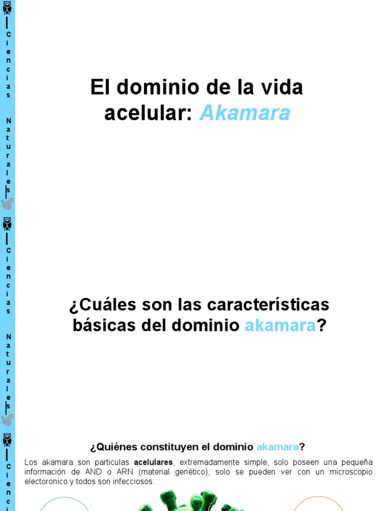 Dominio Akamara | PDF | Virus | Organismos