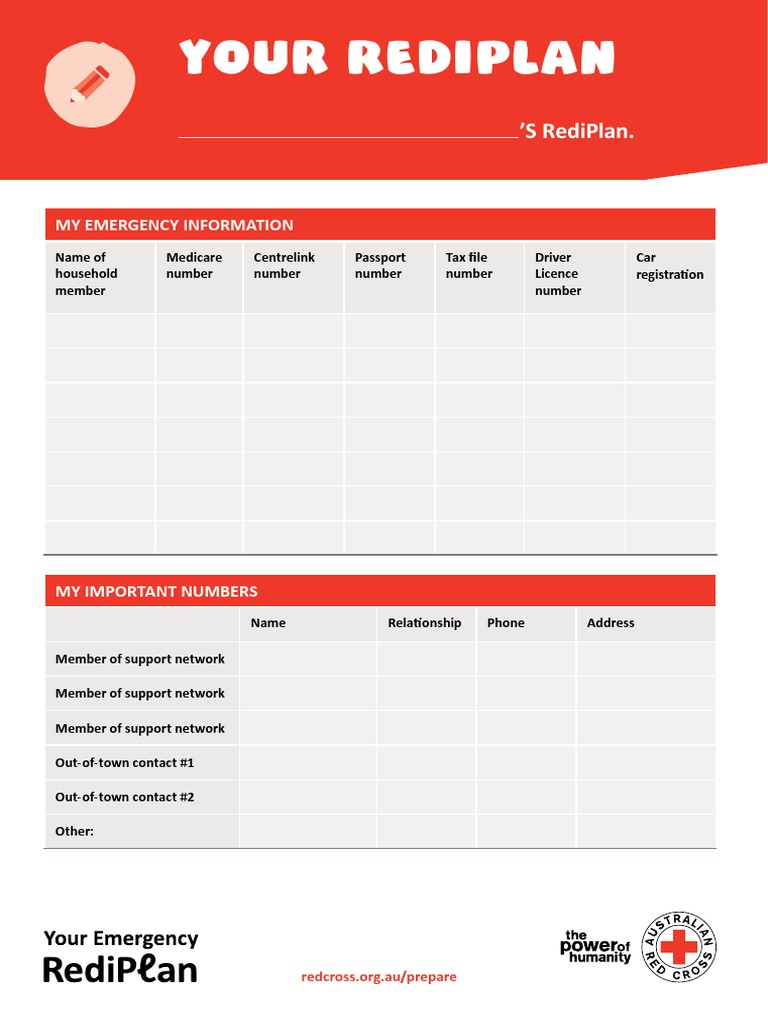 Rediplan Lite Interactive | PDF | Disability | Emergency