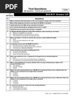 CPCS MEWP Theory Test Questions and Answers 2024 | PDF | Driver's ...