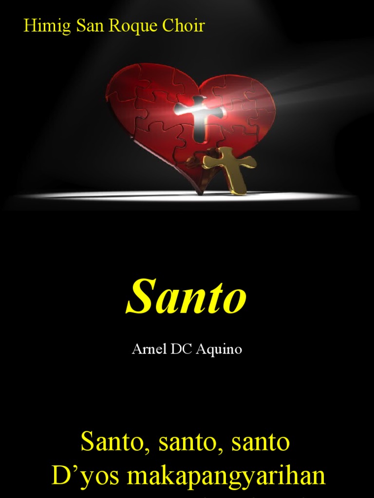 Santo. (Arnel DC Aquino) | PDF